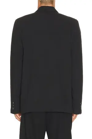 PALMES Double Breasted Wool Blazer