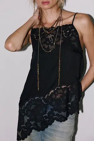 Free People Sweet Heirloom Shapeless Cami
