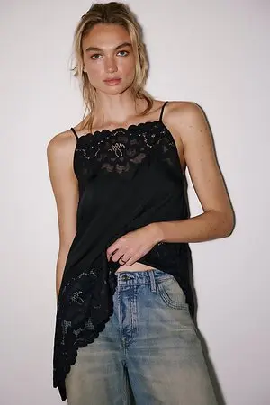 FREE PEOPLE Sweet Heirloom Shapeless Cami