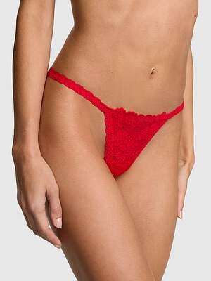 Pink Wink™ Ultra Low-rise Thong Panty - Red