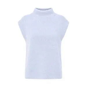 ANSE VICTORIN Lara Silk Cashmere Pullover Light - Blue