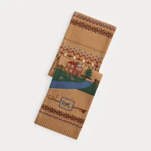 Ralph Lauren Scenic Wool-blend Scarf