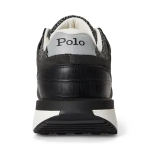 Ralph Lauren Train 89 V2 Suede & Tweed Sneaker