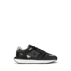 Ralph Lauren Train 89 V2 Suede & Tweed Sneaker