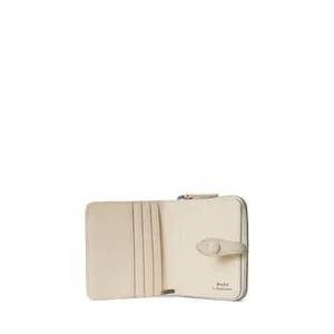 Ralph Lauren Polo Bear Leather Compact Wallet