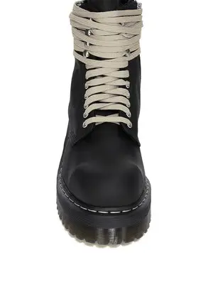 DR. MARTENS X RICK OWENS Quad Leather Boots
