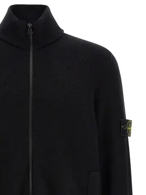 Stone Island Cardigan With Logo By