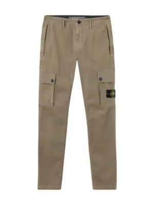 Stone Island Cargo Trousers By - Green