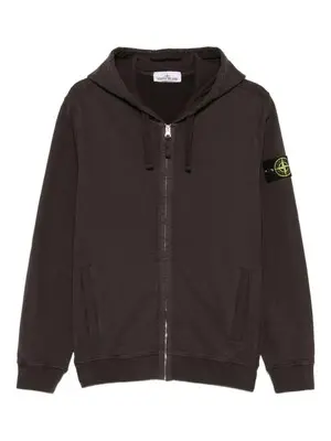 Stone Island Zip-up Sweatshirt - Grey