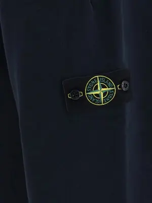 Stone Island Trousers With Logo