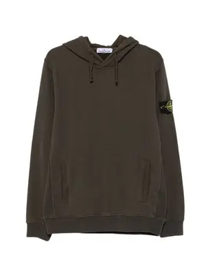Stone Island Sweatshirt With Logo - Grey