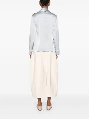 FORTE_FORTE Silk Satin Shirt