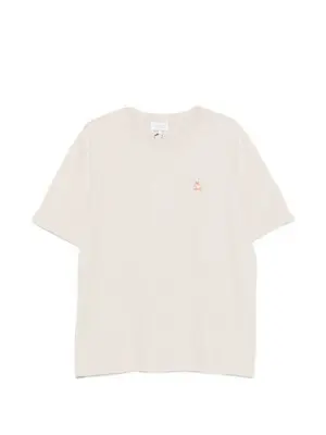 Maison Kitsuné Chillax Fox Cotton T-shirt - Beige