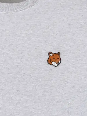 Maison Kitsuné Fox Head Cotton Sweatshirt