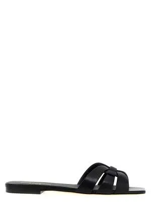 Saint Laurent Tribute Nu Pieds' Sandals - Black