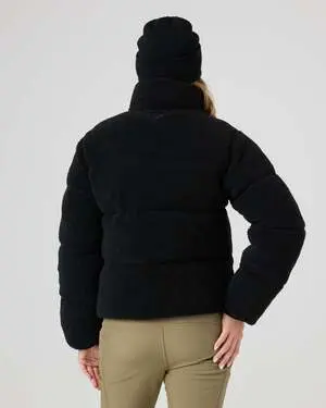 Roxy Harper Cropped Sherpa Puffer