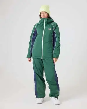 Roxy Chloe Kim Honors Jacket - Dkgreen
