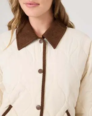 Roxy Nyvea Quilted Barn Jacket