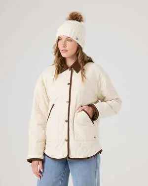 Roxy Nyvea Quilted Barn Jacket