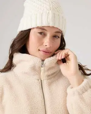 Roxy Amara Sherpa Jacket - Fog
