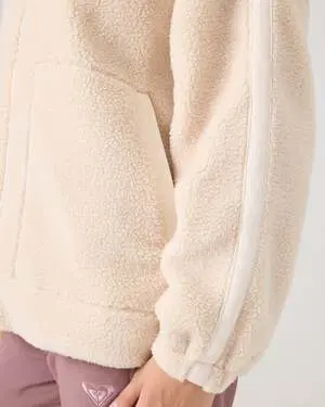 Roxy Amara Sherpa Jacket - Fog