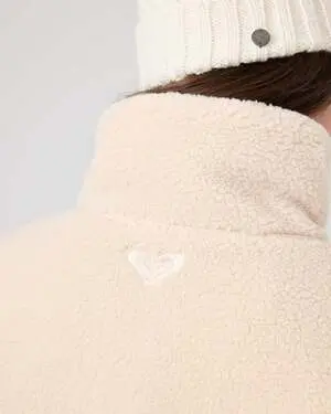 Roxy Amara Sherpa Jacket - Fog