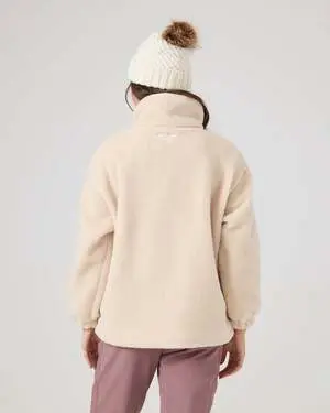 Roxy Amara Sherpa Jacket - Fog