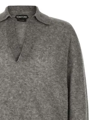 TOM FORD Cashmere And Silk Polo Shirt