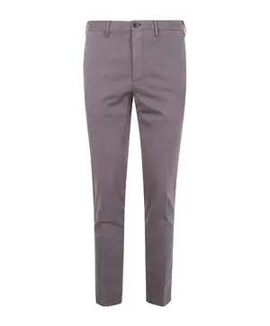 Incotex Flat Front Trousers - Gray