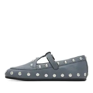 GANNI Round-toe Flats