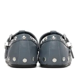 GANNI Round-toe Flats