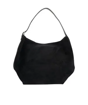 TOTÊME Belted Suede Tote Bag