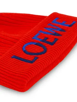 Loewe Beanie In Wool