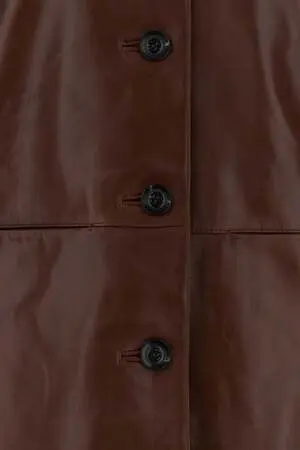 Soeur Long-sleeve Leather Jacket