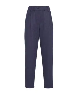 Brunello Cucinelli Elastic-waist Casual Trousers - Black
