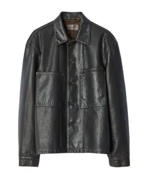 LEMAIRE Long-sleeve Jacket - Black