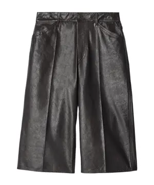 LEMAIRE Belt-loop Shorts - Black