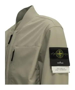 Stone Island Soft Shell Bomber Jacket