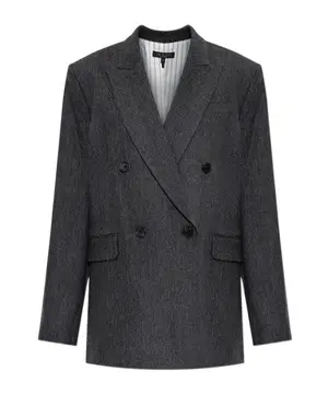 Rag & Bone Long-sleeve Blazer - Grey