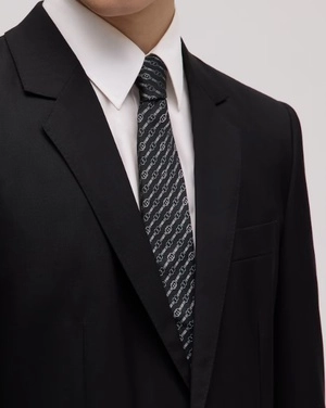 Gucci Interlocking G Belt Motif Tie
