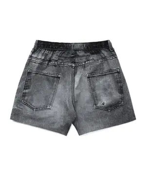 Satisfy Tag Detail Shorts