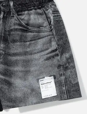 Satisfy Tag Detail Shorts
