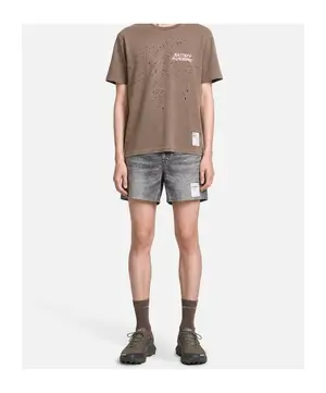 Satisfy Tag Detail Shorts
