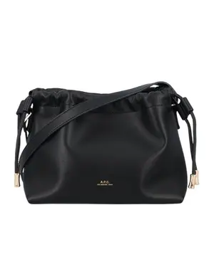 A.p.c. Drawstring Tote Bag - Black