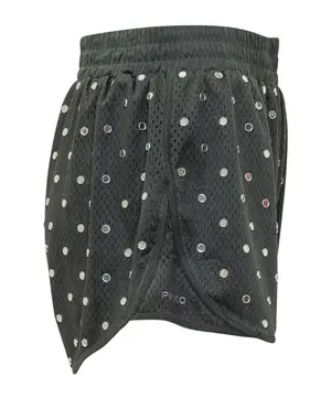 Pinko Esperia Embellished Mesh Shorts