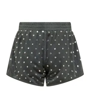 Pinko Esperia Embellished Mesh Shorts