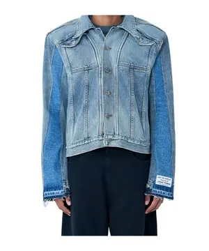 GALLERY DEPT. Panelled Denim Jacket - Blue