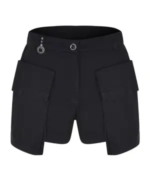 Pinko Charm-detailed Flap-pocket Shorts - Black