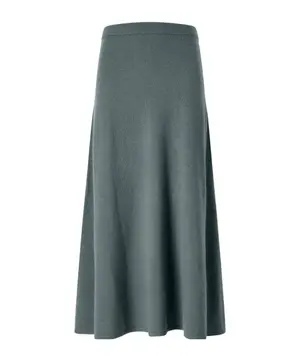 Zimmermann Valiant Wool And Cashmere-blend Knitted Midi Skirt - No
