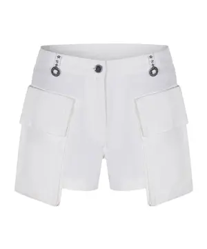 Pinko Charm Detailed Flap-pocket Shorts - No
